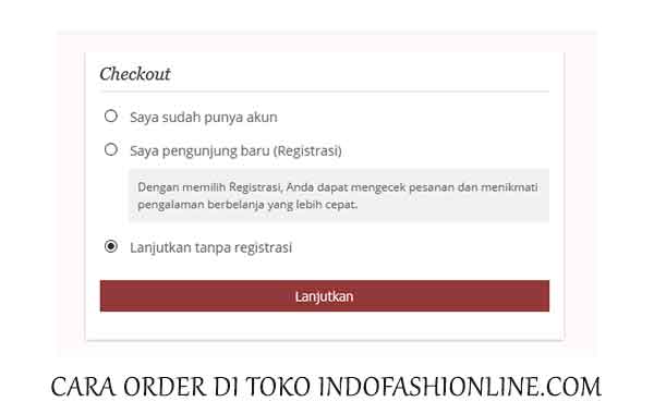 Ketentuan & Cara Order Toko